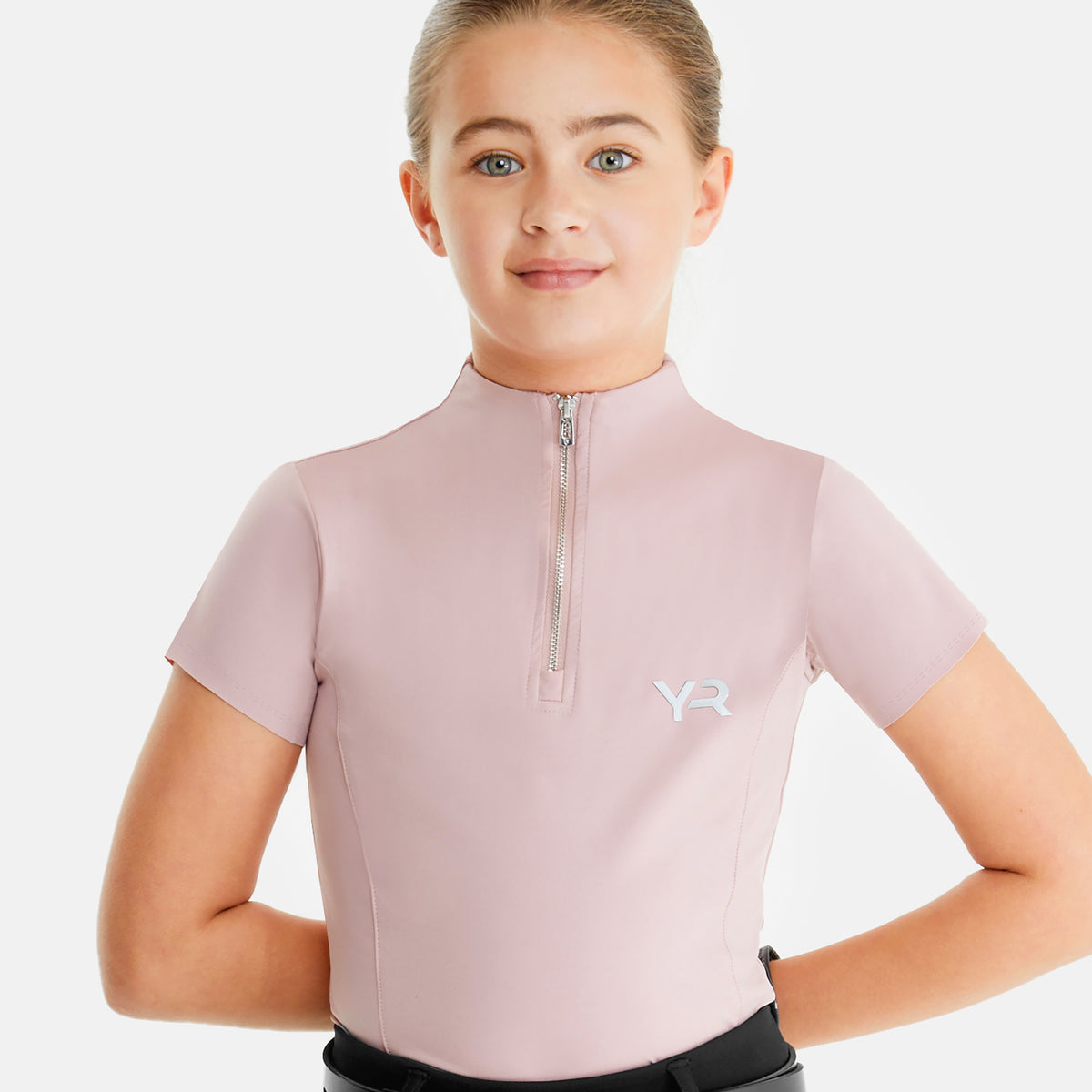 Pink Young Rider Short Sleeve Base Layer – Aztec Diamond