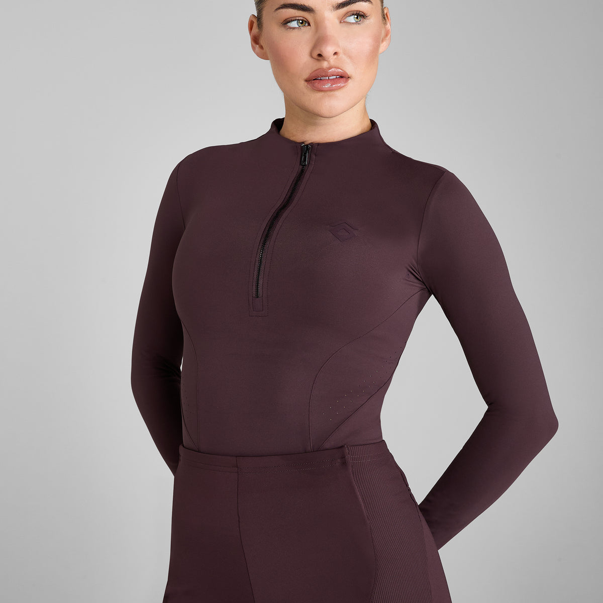 Deep Mauve Core Base Layer – Aztec Diamond