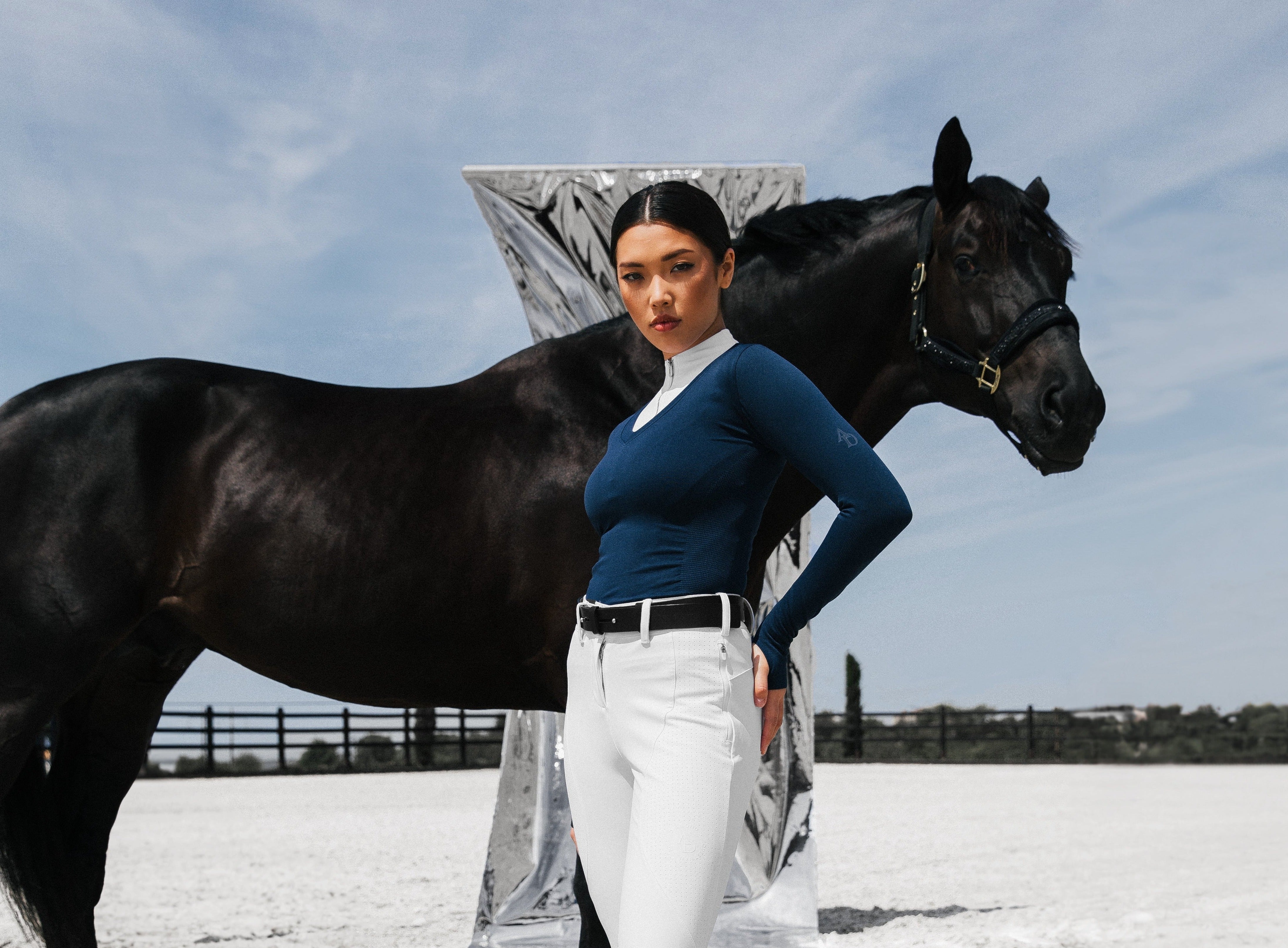 Campaign look 1. – Aztec Diamond Equestrian