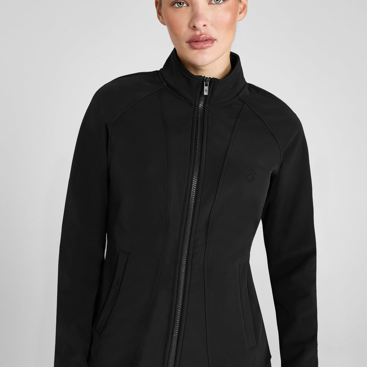 Black Core Tech Jacket – Aztec Diamond