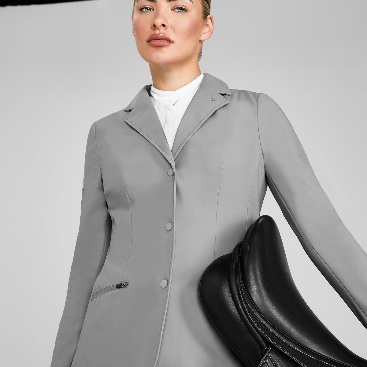 Grey Competition Jacket – Aztec Diamond