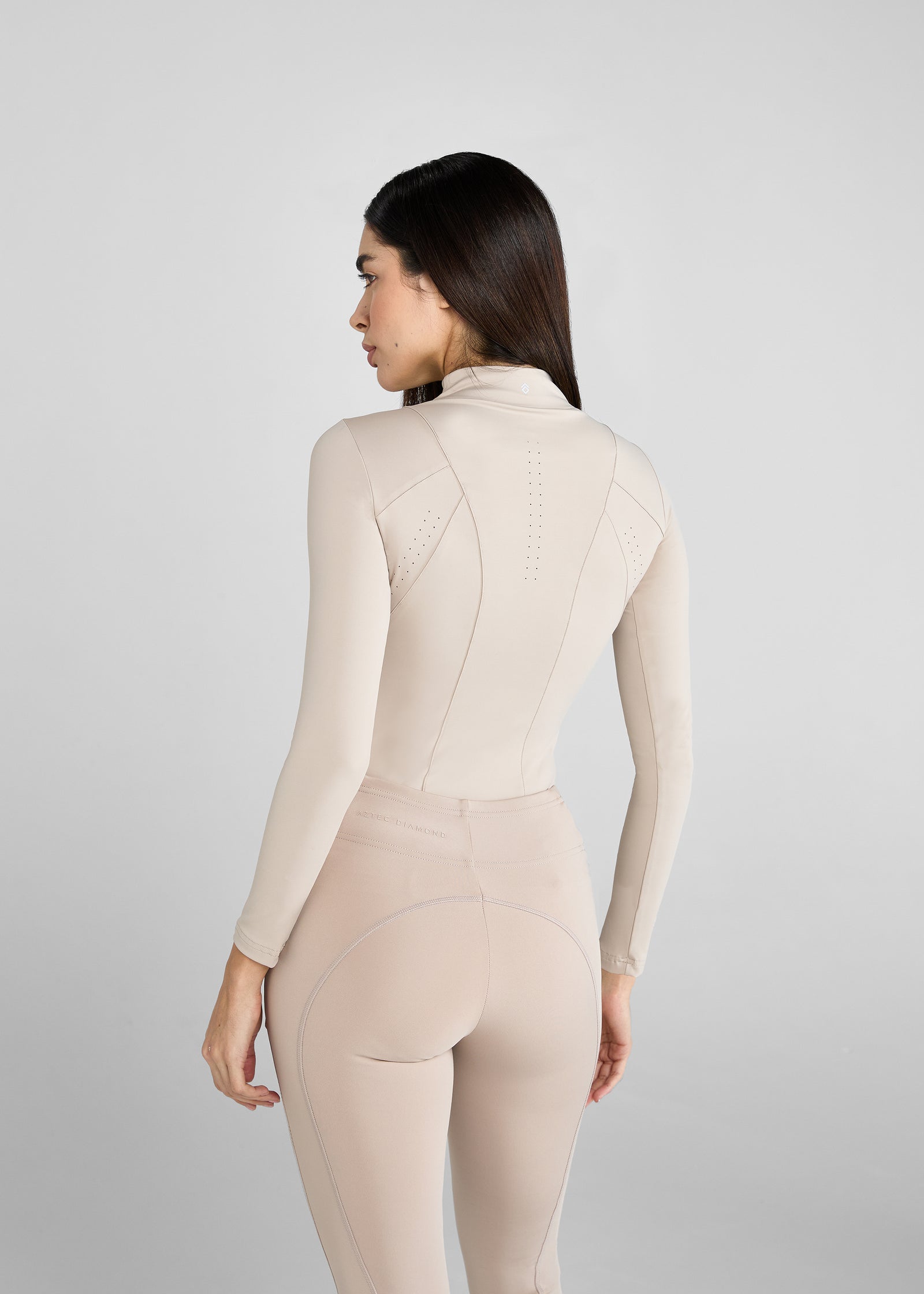 Aztec Diamond Beige Core Base Layer