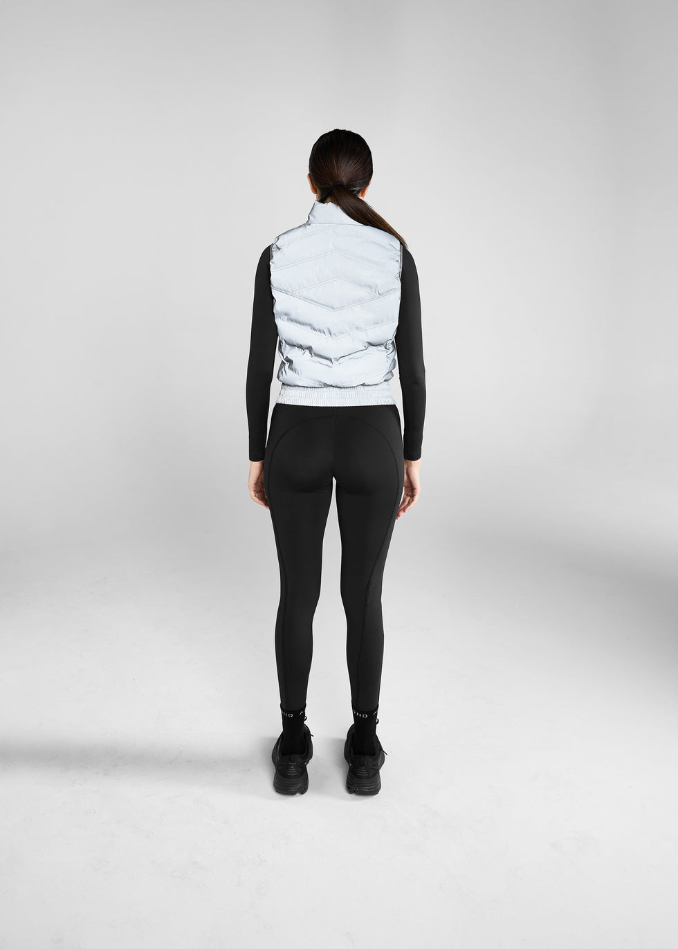 Reflective Lightweight Gilet – Aztec Diamond