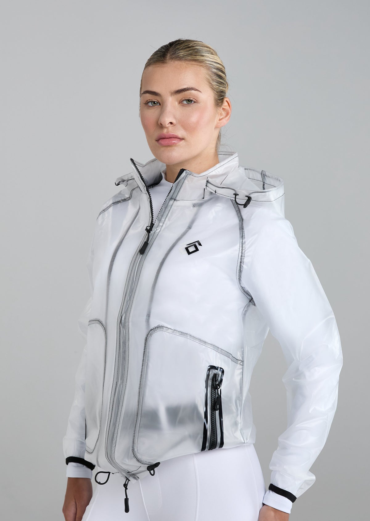 Aztec Diamond Clear Rain Jacket
