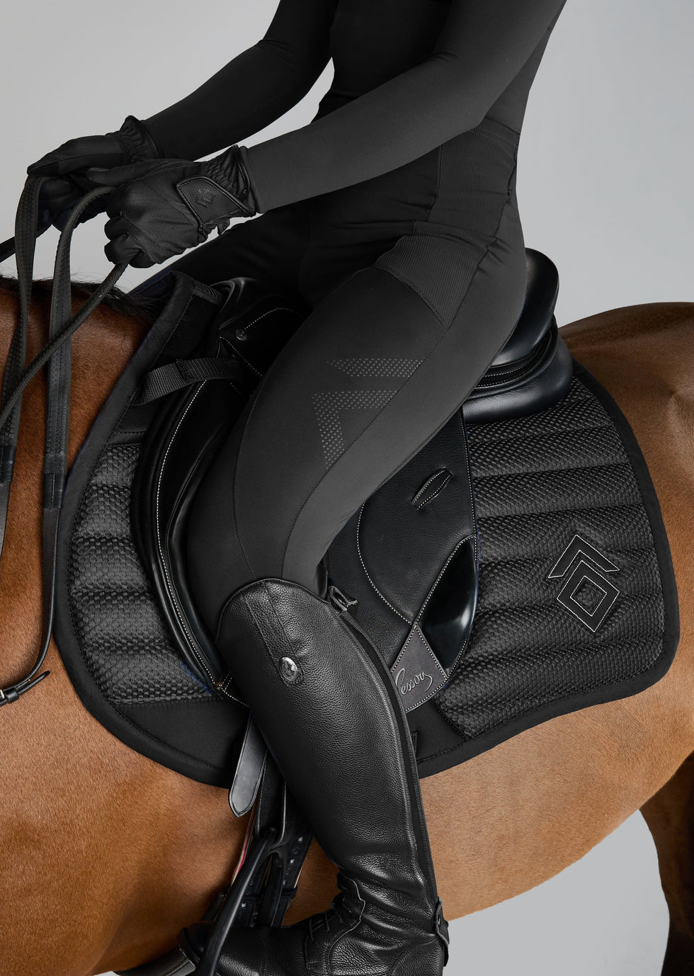 Aztec Diamond Core Riding Legging - Knee Grip