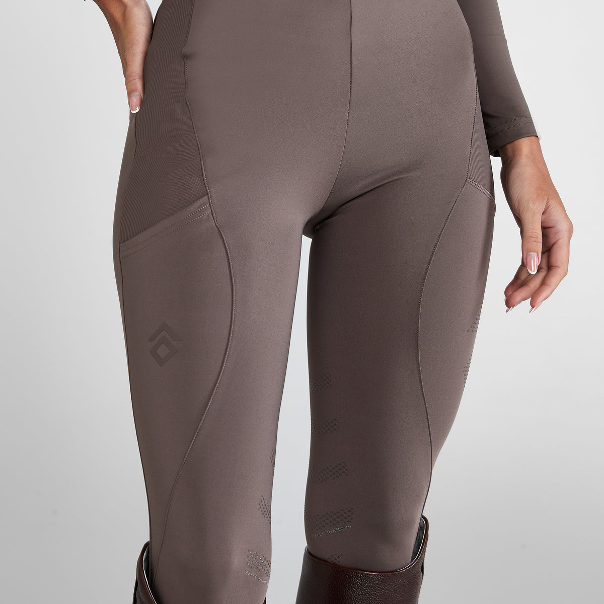 Aztec Diamond Core Riding Legging - no silicone