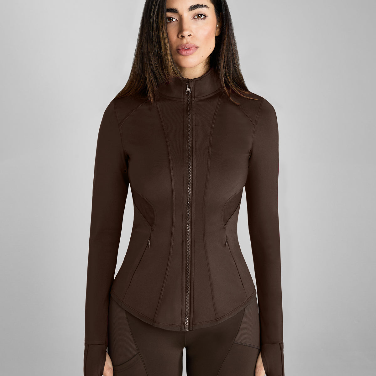 Mocha Core Fitted Jacket – Aztec Diamond