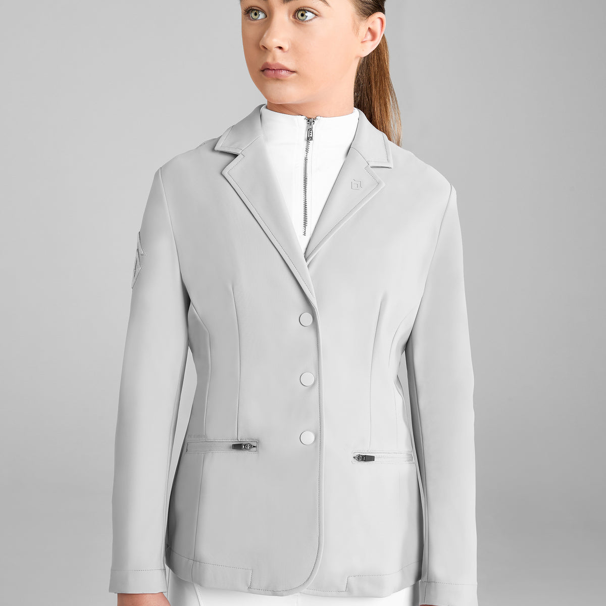 YR Grey Competition Jacket – Aztec Diamond