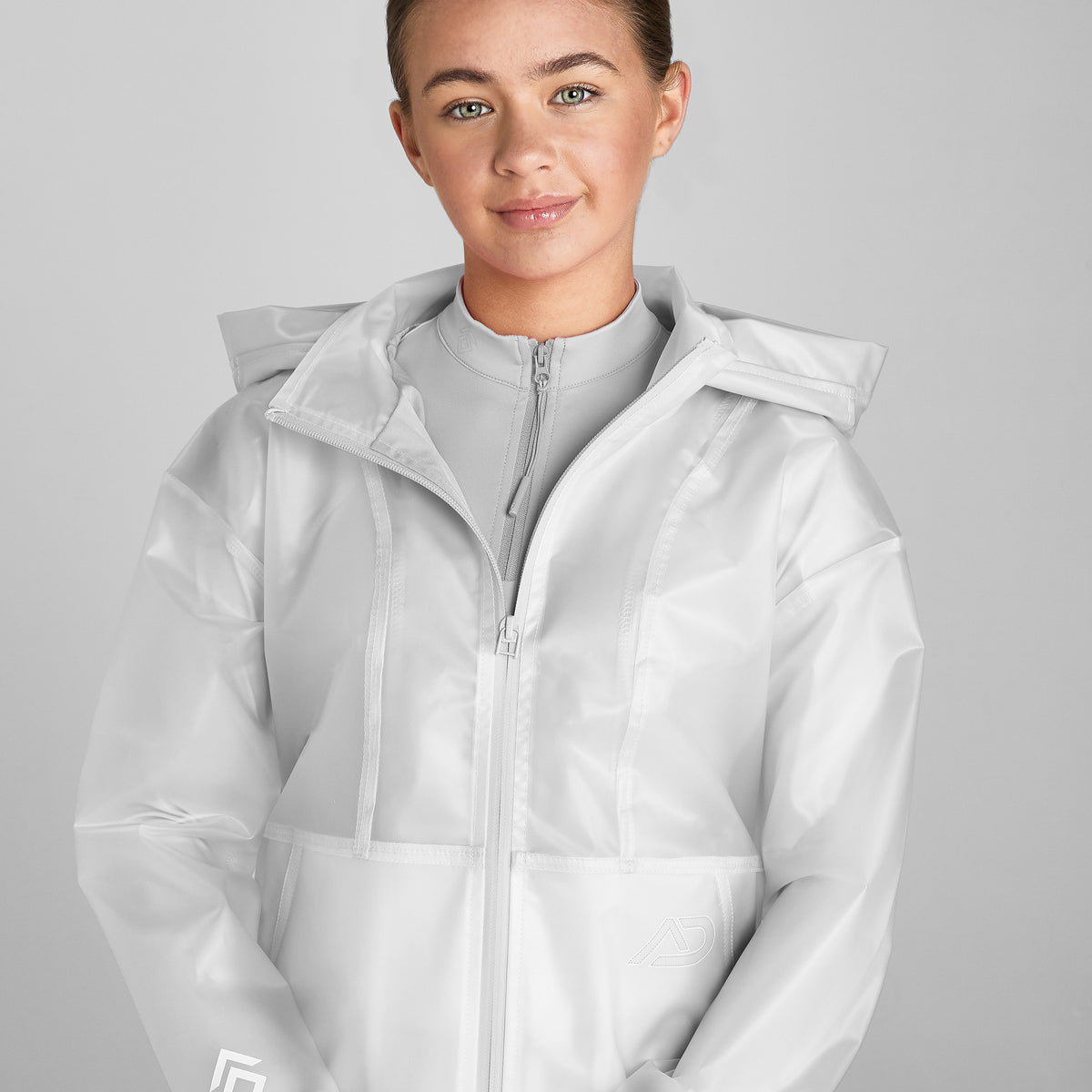 YR Pink Silver Rain Jacket – Aztec Diamond